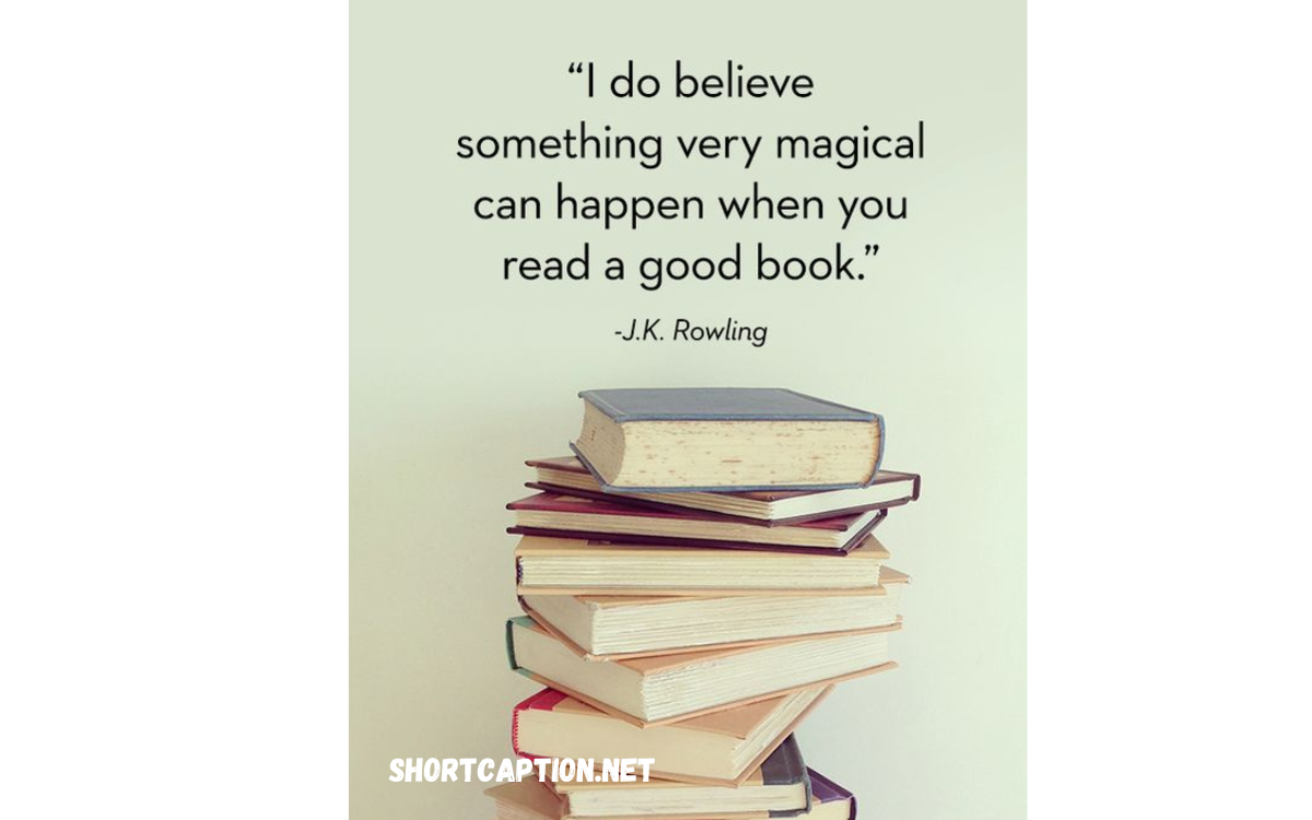 200+ Mind-Blowing Short Captions For Book Lovers! - Short Caption